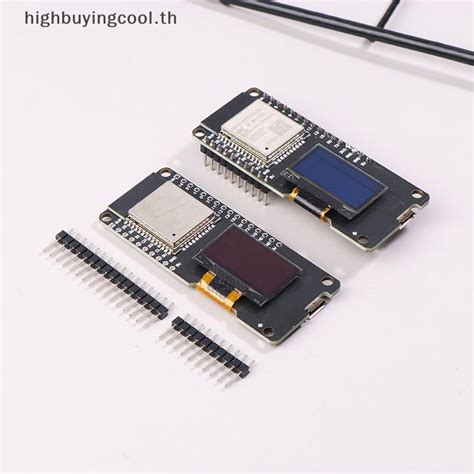 Hcth Wemos 0 96 นิ้ว Oled Esp32 โมดูล Wifi Cp2102 บอร์ดพัฒนาเครื่องมือร้อน Shopee Thailand