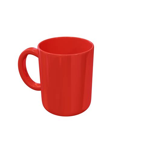 Red Mug 3d Render 12226532 Png