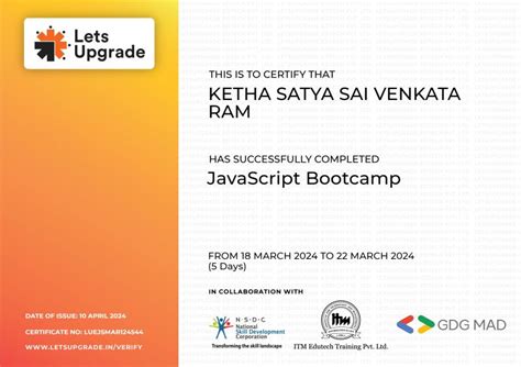 Ketha Satya Sai Venkata Ram On Linkedin Thrilled To Announce My