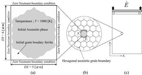 B And C Illustrate The Computational Model For The Fe Analysis As