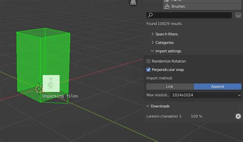 Blenderkit Not Unpacking Files After Downloading For First Time · Issue 99 · Blenderkit