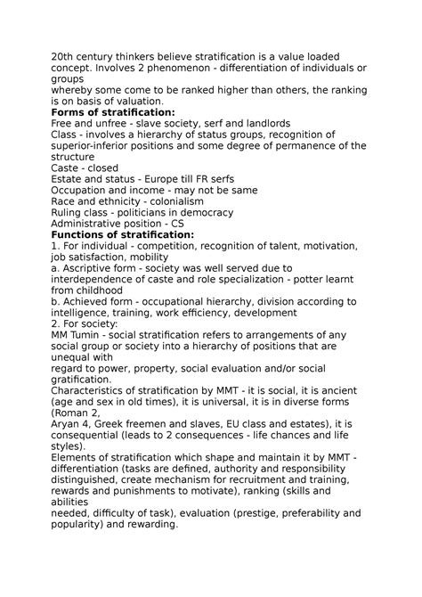 Structural Functionalist Theory Marxist Theory Weberian Theory 20th Century Thinkers Believe