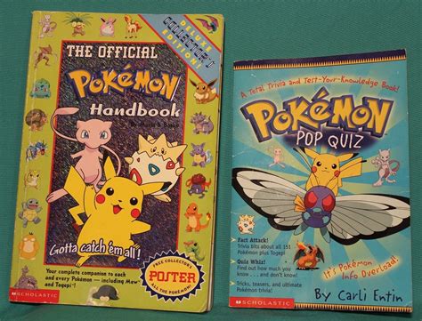 Official Pokemon Handbook Deluxe Collector Edition Trcaqwe