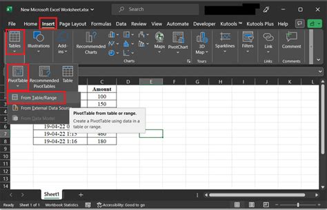Excel 如何在数据透视表中按小时分组 极客笔记 Excel 如何在数据透视表中按小时分组 极客笔记