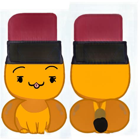 Big Booty Pencil Cat Plush By Dashawm On Deviantart