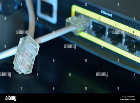 Set Up A Connection To The Internet Connection Settings Stock Photo Alamy