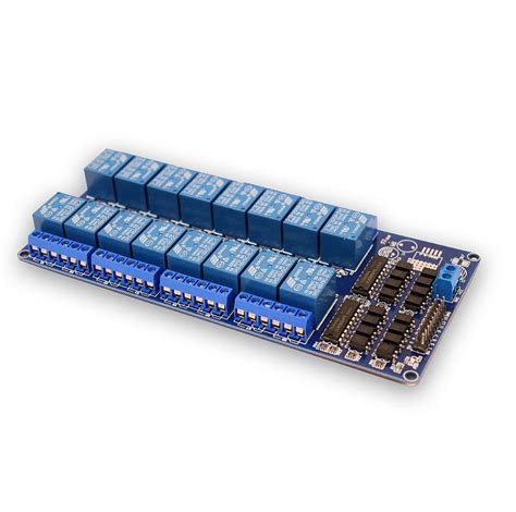 Módulo Relé 16 Canais 5v Eletrogate 12 anos