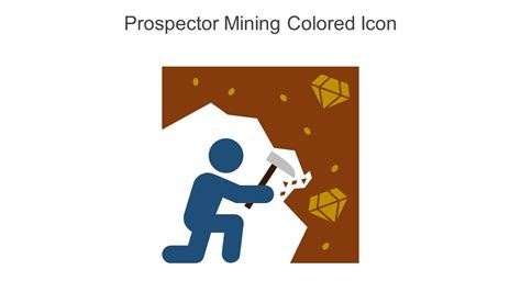 Prospector Mining Colored Icon In Powerpoint Pptx Png And Editable Eps