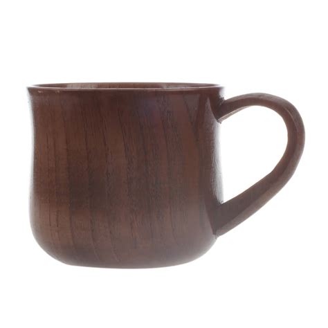 Buy Wooden Cup Primitive Handmade Natural Wood Coffee