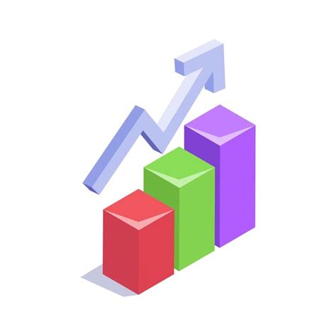 Premium Vector Grab This Editable Vector Of Growth Chart Business