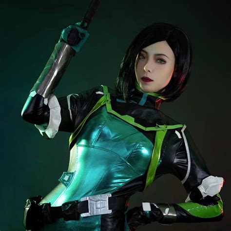Game Valorant Viper Cosplay Costumes Valorant Ts
