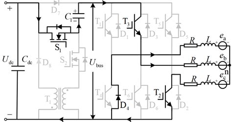 The Equivalent Circuit In The Commutation Period Download Scientific Diagram