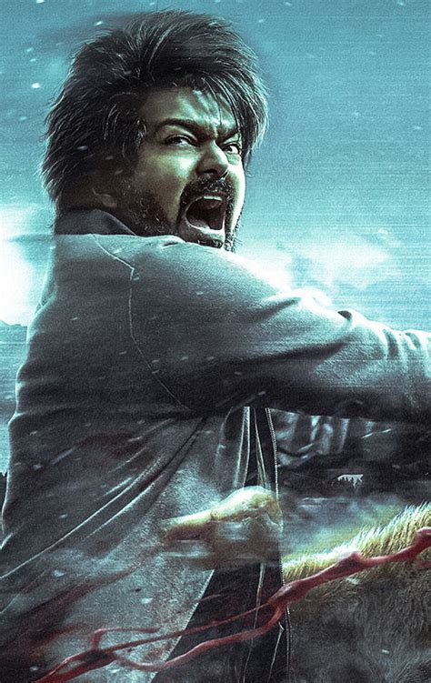 Vijay Leo First Look Hd Wallpaper