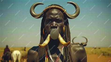 Mursi Tribe Of Ethiopia Renowned For Traditional Lip Plates And