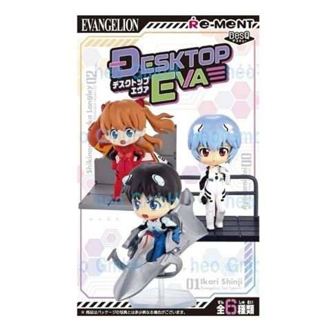 Evangelion Desq Desktop Eva Display Blind Box Full Case Re Ment