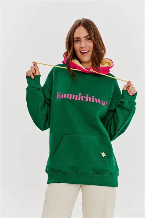 Konnichiwa Hoodie Naoko