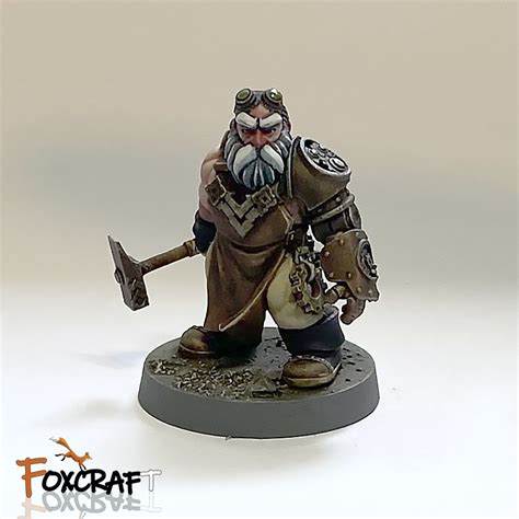 Stl File Dwarven Engineer ♟ ・model To Download And 3d Print・cults