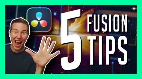 【davinci resolve 18】top 5 essential fusion tips for beginners davinci