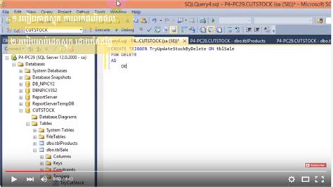 Learn SQL Server Stock Control IT Khmer Learning Resource