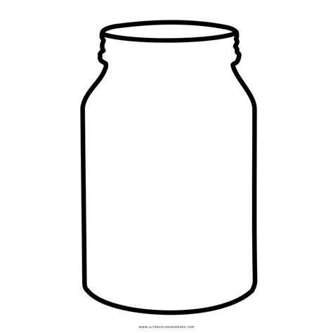 Dibujo De Tarro Para Colorear Ultra Coloring Pages 108600 The Best