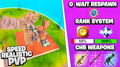 Speed Realistic Pvp 🌲 3562 5788 8010 By Marseck Fortnite Creative Map Code Fortnite Gg