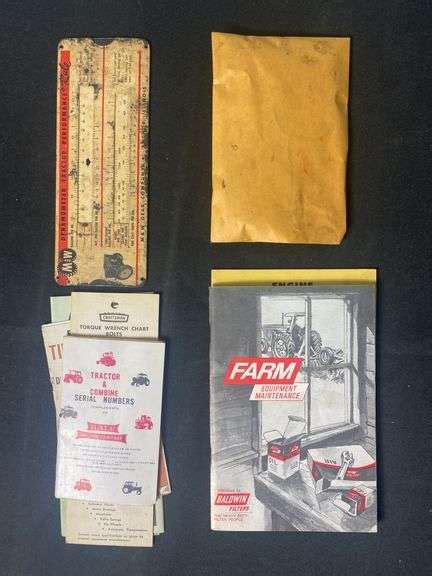 Dynamometer Tractor Performance Rulebooklets And Assorted Parts