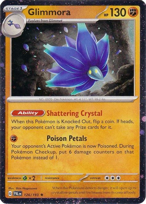 Glimmora [cosmos Holo] 126 Prices Pokemon Paldea Evolved Pokemon Cards