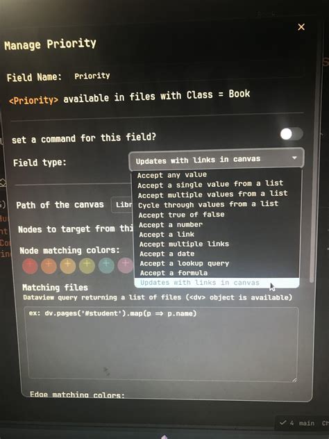 Metadata Menu Bug Robsidianmd