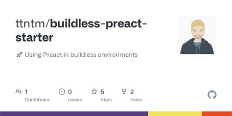 GitHub Ttntm Buildless Preact Starter Rocket Using Preact In