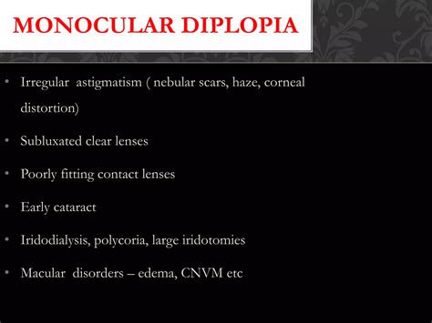 Diplopia Pptx
