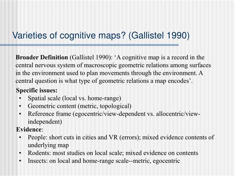 Ppt Spatial Cognition Powerpoint Presentation Free Download Id1286517