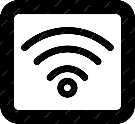 Wifi Signal Icon Wireless Network And Internet Connection Symbol Premium Ai Generated Vector
