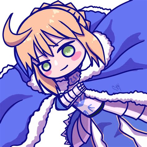 Artoria Pendragon Chibi By Heritadashi On Deviantart