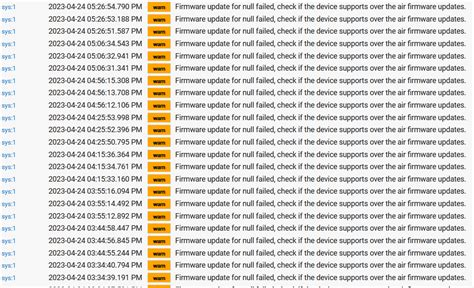 Never Ending Firmware Update For Null Failed Messages 🛎️ Get Help