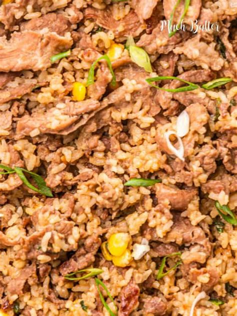 Beef Pepper Rice Much Butter