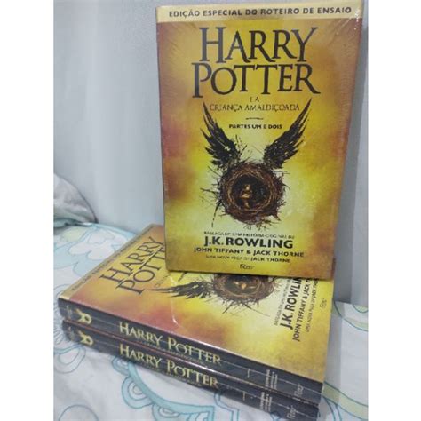 Harry Potter E A Criança Amaldiçoada Partes Um E Dois Novo Lacrado