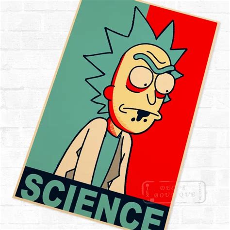 Comprar La Ciencia De Rick Y Morty Caliente De Dibujos