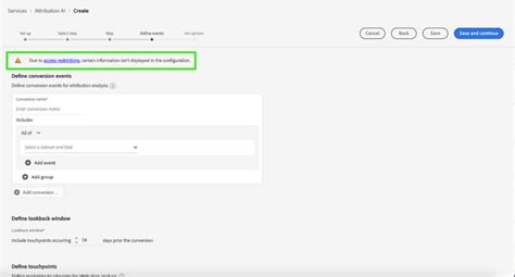 Access Control For Attribution Ai Adobe Experience Platform
