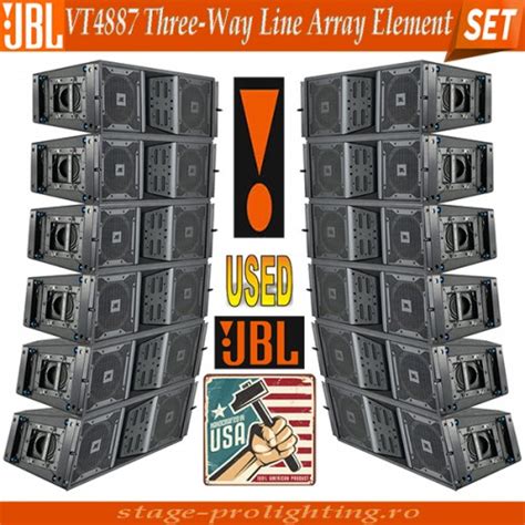 JBL VT4887 Three Way Line Array Element SET
