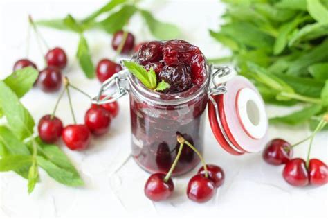 Варенье из черешни без косточек на зиму: рецепт с фото | Dulces, Pesca