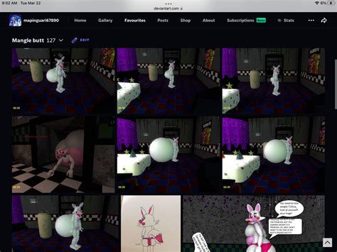 Mangle Butt Collection By Mapinguari67890 On Deviantart