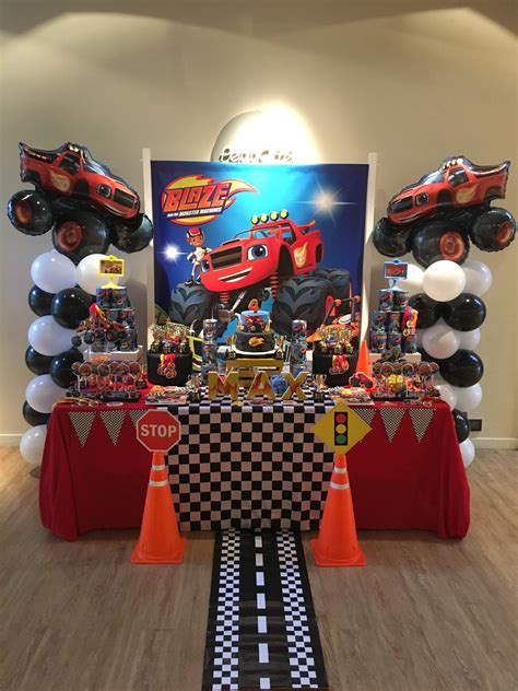 Blaze Monster Truck Party Ideas Monster Truck Birthday Party