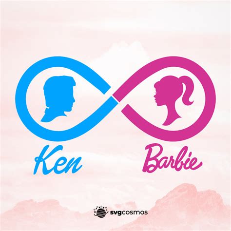Barbie Ken Infinity Logo Svg Cricut Svgcosmos