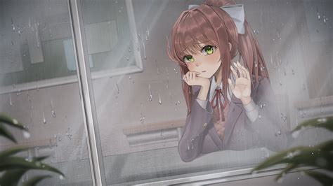Monika Doki Doki Literature Club Doki Doki Literature Club Art