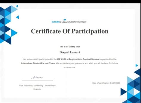 Internshala Internship Deepali Kumari