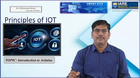 Introduction To Arduino By Dr D Khalandar Basha YouTube