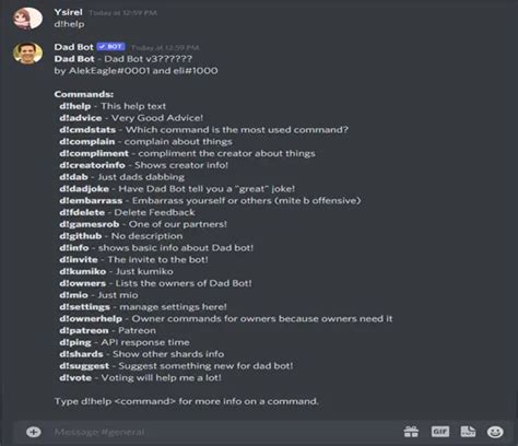 How To Use Dad Bot For Discord Fatherresource