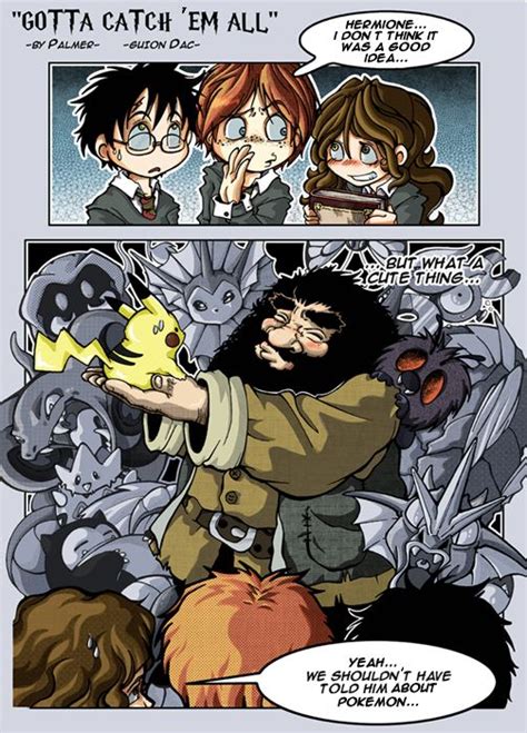 Hp Gotta Catch Em All By ~lpspalmer Harry Potter Comics Harry