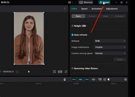 Elevate Your Video Editing Master Auto Reframe In CapCut