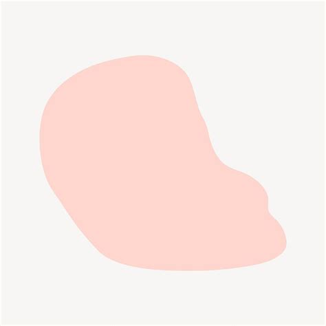 Pink Blob Shape Badge Clipart Premium Vector Rawpixel